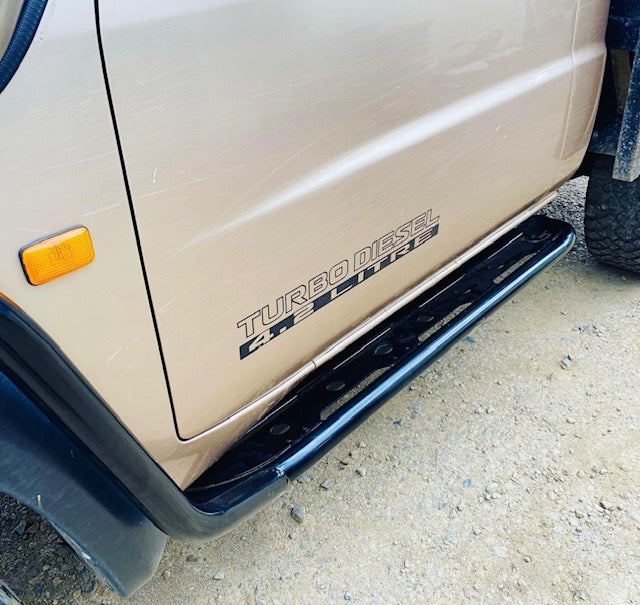 Gu Patrol Ute Rock Sliders – Eliteweld Industries Pty Ltd