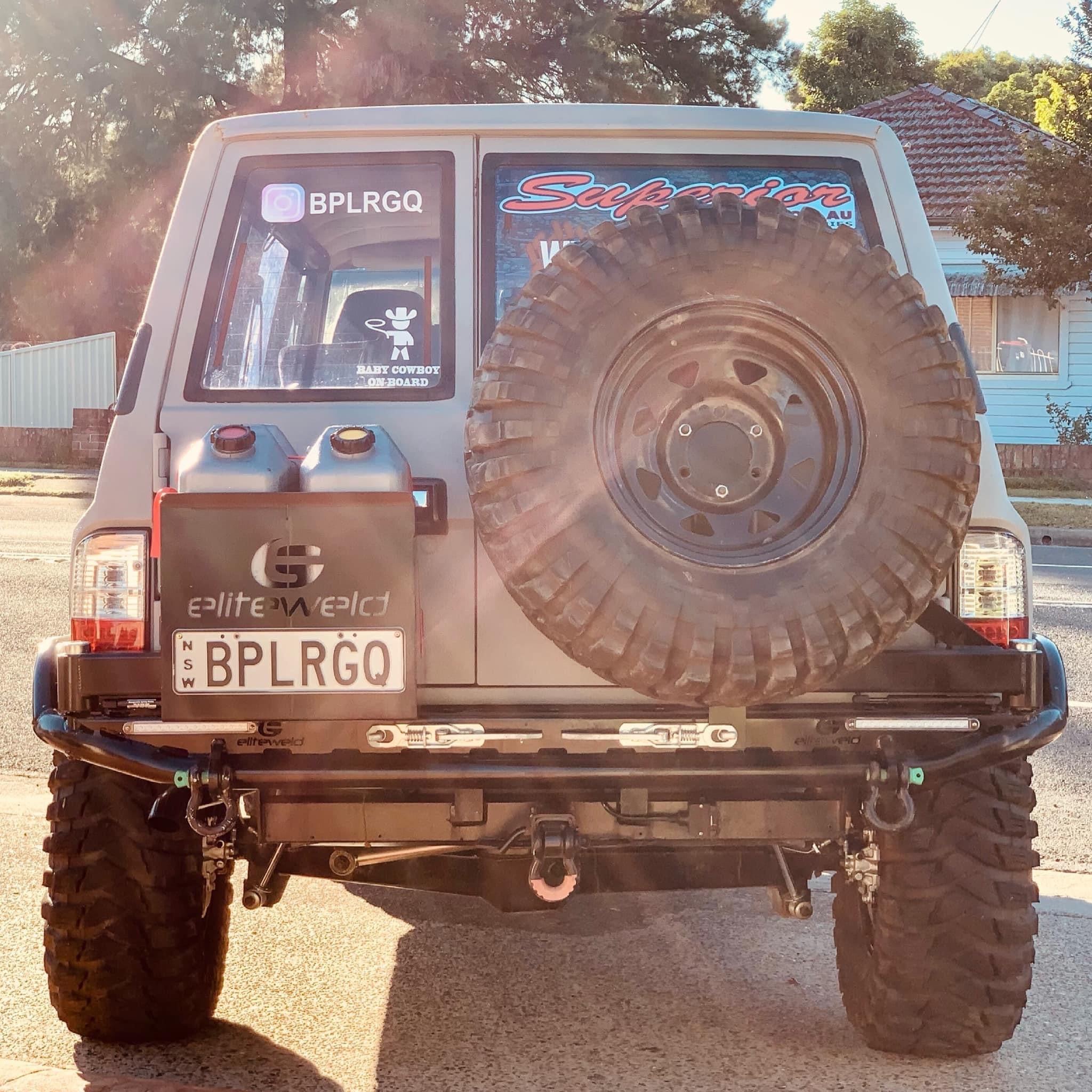 Gq Patrol Touring Spec Extreme Rear Bar – Eliteweld Industries Pty Ltd